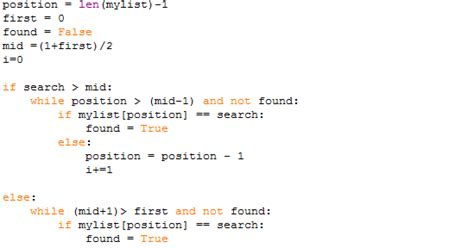 struktur data linier binary search