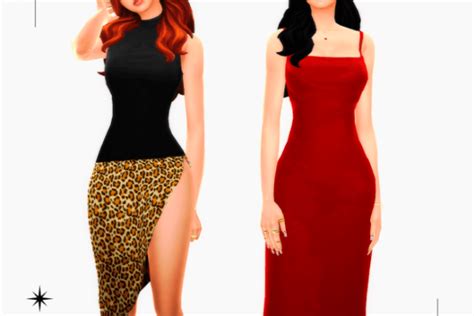 Sims 4 Starlight Dress MiCat Game
