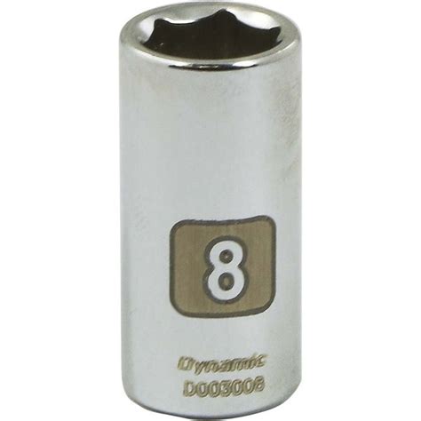dynamic socket 6 point 1 4 drive 5 5mm chrome contractor cave tools