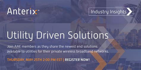 Utility Driven Solutions Anterix