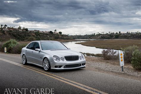 Silver Mercedes E Class Gets A Tocuh Of Style With Chrome Avant Garde