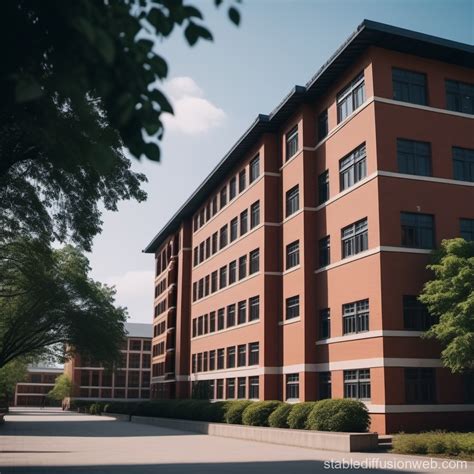 Two Seven Storied School Buildings Stable Diffusion Online