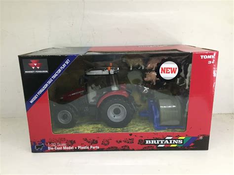 Toy Models Britains Massey Ferguson 5612tractor Play Set Edward