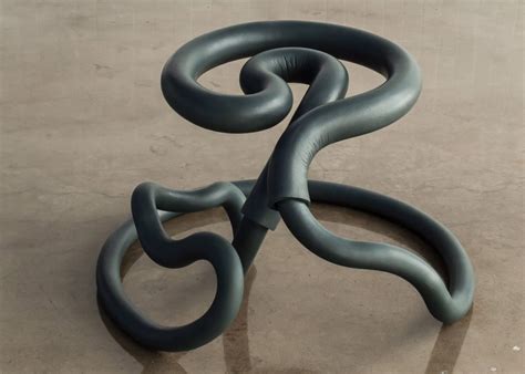 Arandalasch Unveils Loopy Chairs Made Of Metal Pipes