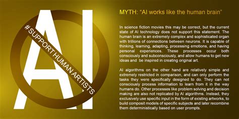 Myth Ai Works Like The Human Brain By Stop Ai Replace On Deviantart
