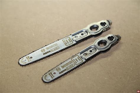 Test de la scie EasyCut 12 à lame NanoBlade Bosch Briconews