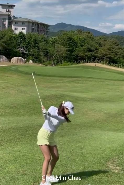 최민채 프로님 어프로치샷 Youtube
