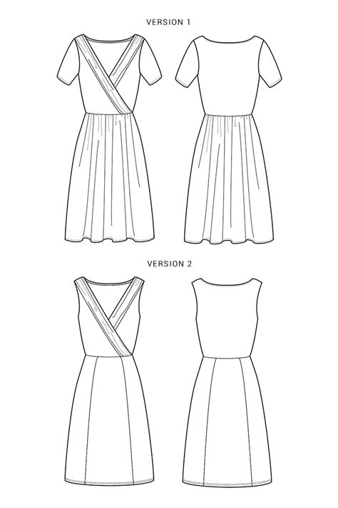 22 Designs Colette Sewing Patterns Wren Yangyemaya