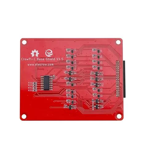 Crowpi L Base Shield W Gpio Interface And Onboard Adc Chip Mcp3008 Robotshop