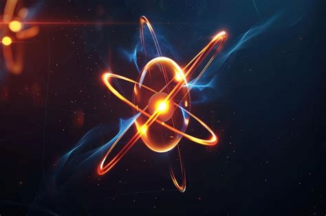Premium Photo Atomic Dance Subatomic Realm Electrons Neutrons And