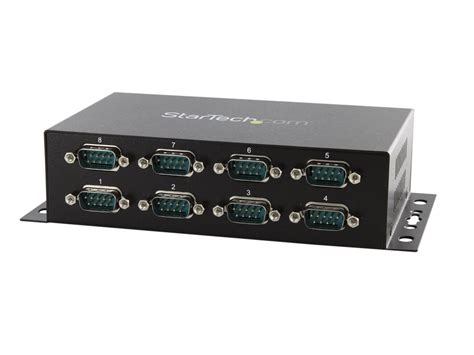 Icusb2328i Usb To Serial Adapter Hub 8 Port Industrial Wall Mount Din Rail
