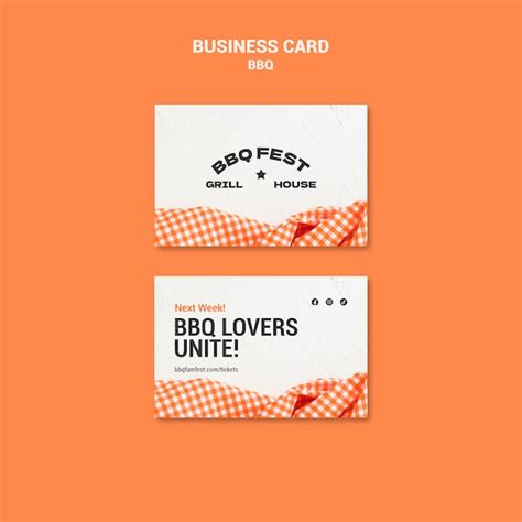 Free Psd Bbq Template Design