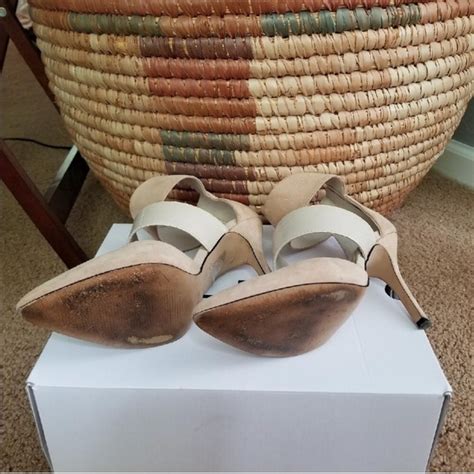 Aldo Shoes Aldo Nude And White Heels Poshmark