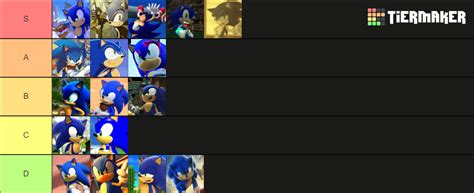 Sonic Characterisation Tier List (Community Rankings) - TierMaker