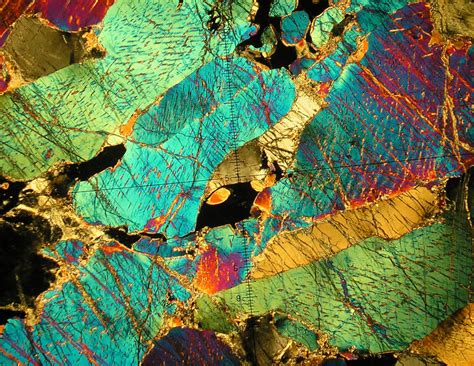 Peridotite Under The Microscope By Indiliel On Deviantart