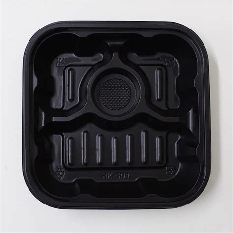 HK 204 方型四格 盛昌綜合免洗餐具