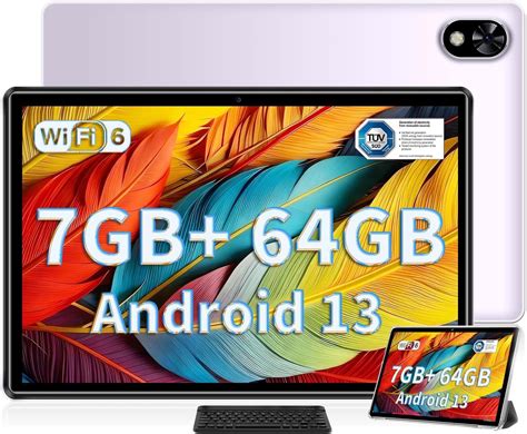 Doogee U9 Tablets 10 Inch Android 13 Tablet Pc 7gb Ram 64gb Rom 1tb Tf Quad Core 2 0 Ghz 1280