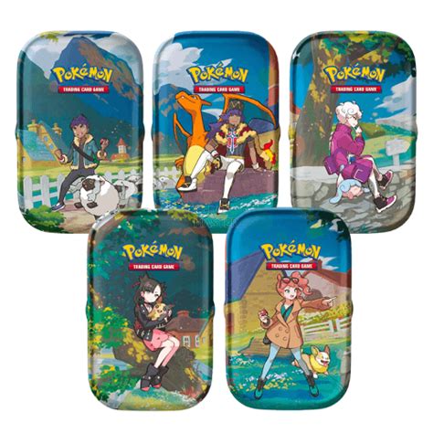 Pokemon TCG Crown Zenith Mini Tin Lucky Dip קלפי פוקימון TCG מקוריים מארז פח קראון זנית