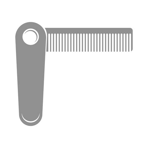 Premium Vector Comb Hair Logo Icon Design