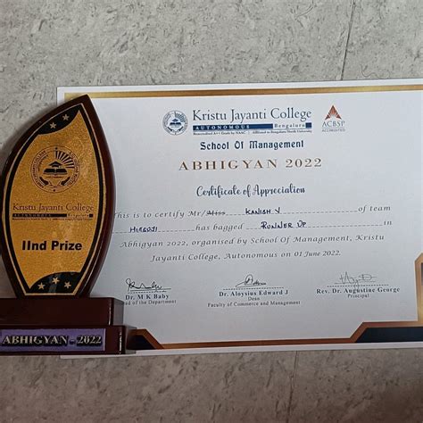 Kanish V On Linkedin Kristujayanti Learningthroughplay