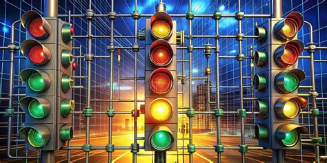Efficient Traffic Light Control System Schematic A Modern Approach To Urban Traffic Automation