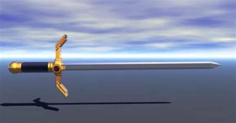 Game Sword With Gold Handle Free 3d Model 3ds Obj Open3dmodel