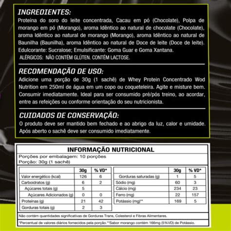 SACHÊ WHEY PROTEIN CONCENTRADO 100 PURO 30G DOCE DE LEITE WOD