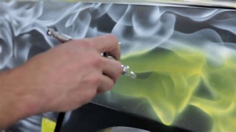 How To Paint Realistic Flames Youtube