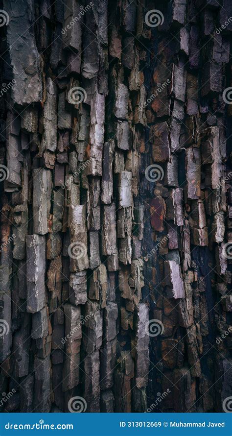 Tree Barks Rough Surface Texture Adds Natural Element To Background