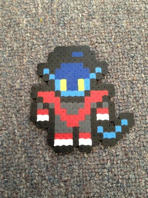 Marvel Comics Xmen Nightcrawler 8bit Perler By Gothamcitycrafts