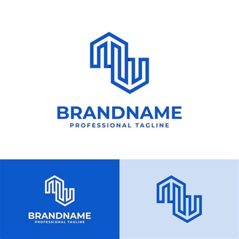 Premium Vector Modern Initials Mw Logo Suitable For Business With Mw