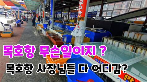 목호항에 갔는데 문 닫은 집에 왜 이렇게 많아요 무슨 일 인지 알아보겠습니다 Youtube
