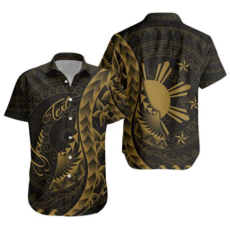 Philippines Filipinos Custom Personalised Short Sleeve Shirt Filipinos
