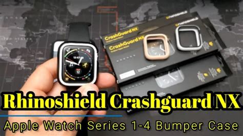 Rhinoshield Crashguard Nx Bumper Case For The Apple Watch Series 1 4