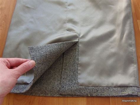 Обработка шлицы в изделии с подкладкой Sewing Lessons Sewing Techniques Sewing Alterations