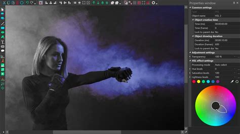 Advanced Color Correction With Hue And Saturation Curves In VSDC