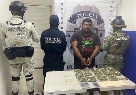Detienen A Hombre En Posesión De Drogas En Isla Mujeres