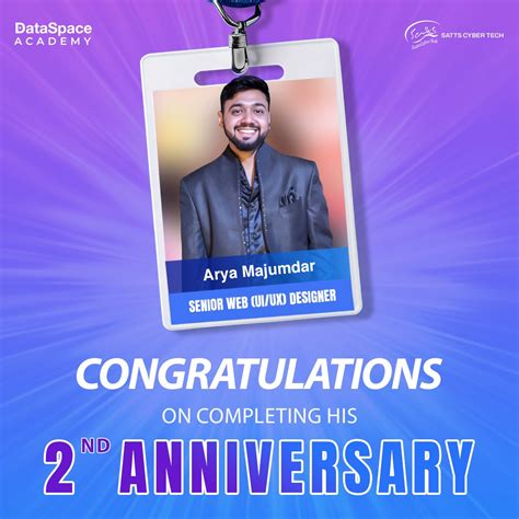 Dataspace Academy On Linkedin Workanniversary 2ndworkanniversary Bestwishes Celebratingpeople