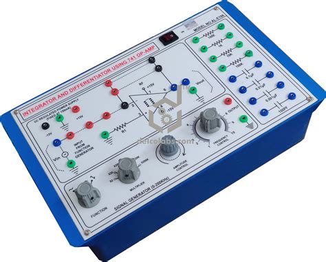 op amp as integrator and differentiator trainer