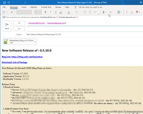 python git log自动生成release notes，并调用outlook发送至邮件 代码 releasenote csdn博客