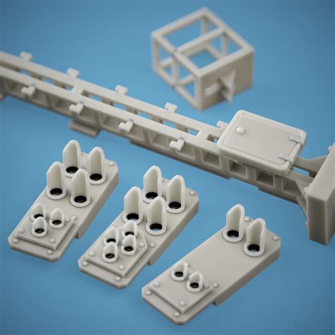 Fichier 3D Signal ferroviaire Fichiers STL en résine pour l