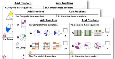 Year 3 Add Fractions Lesson Classroom Secrets Classroom Secrets