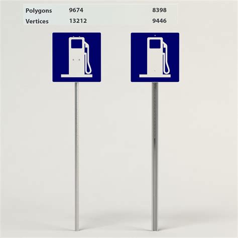 가스 기호 표시 3d 모델 5 Max 3ds Fbx Obj Unknown Free3d