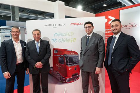 Il Gruppo Casilli Si Elettrizza Con Daimler Truck Italia Camion E