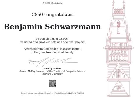 i am delighted to say that i have just completed the cs50 introduction to computer science