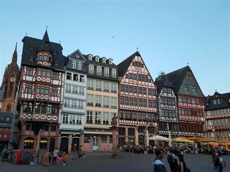 독일 남부여행 프랑크푸르트frankfurt ① 뢰머광장römerberg 아이젤너다리eiserner Steg