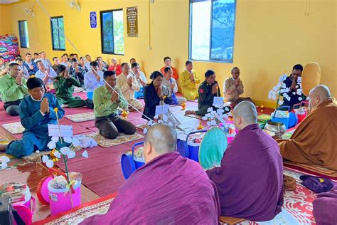 ခရိုင်စီမံအုပ်ချုပ်ရေးအဖွဲ့ ဦးဆောင်လှူဒါန်းထားသော ဂါလံ ၃၀၀၀၀ ဆံ့ မီးသတ်ရေလှောင်ကန်အား ရေစက်ချလ