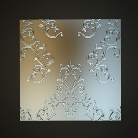 Classical Decoration Wall Panels 3d Model