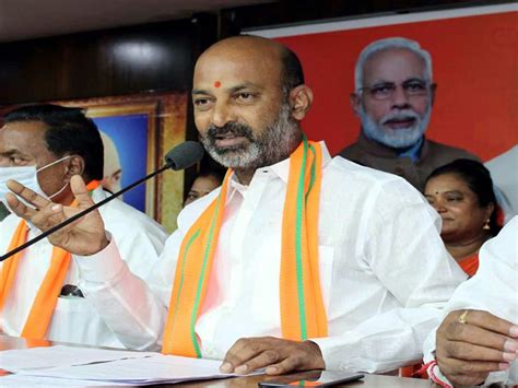 Chief Minister KCR Is Scared Of BJP Bandi Sanjay