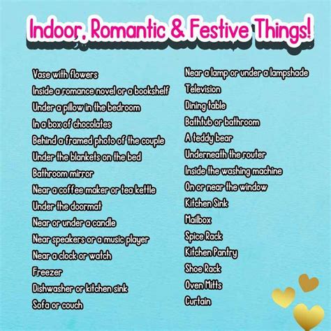Valentines Scavenger Hunt Clues Scavenger Hunt Clues Valentines